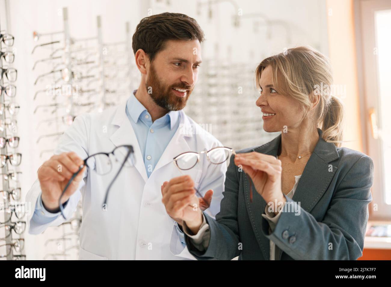 Helping client hi-res stock photography and images - Alamy