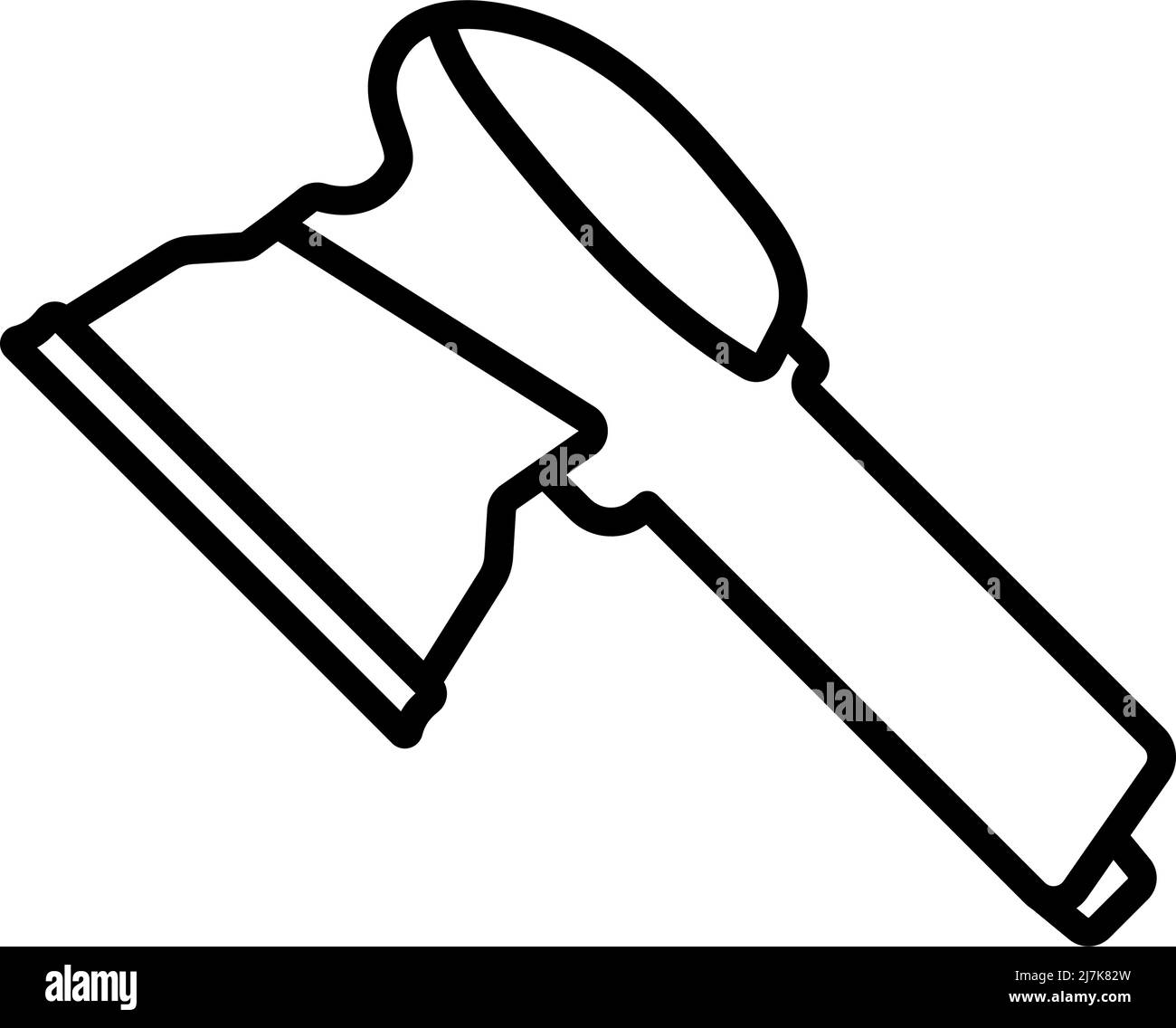 Icon Of Grinder. Bold outline design with editable stroke width. Vector ...