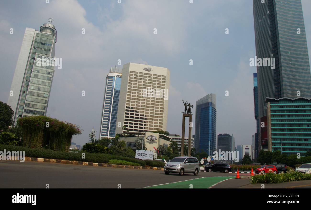 South Jakarta, DKI Jakarta, Indonesia. 10th May, 2022. Hot weather ...