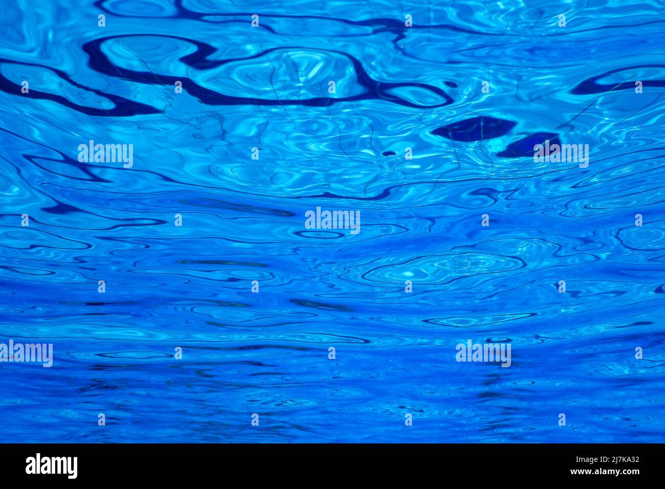 Water Surface Underwater, Swimming Pool Surface Water Background Stock ...