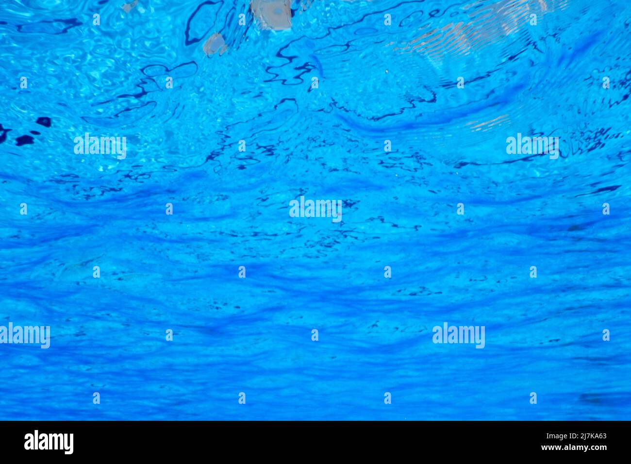 Water Surface Underwater, Swimming Pool Surface Water Background Stock ...