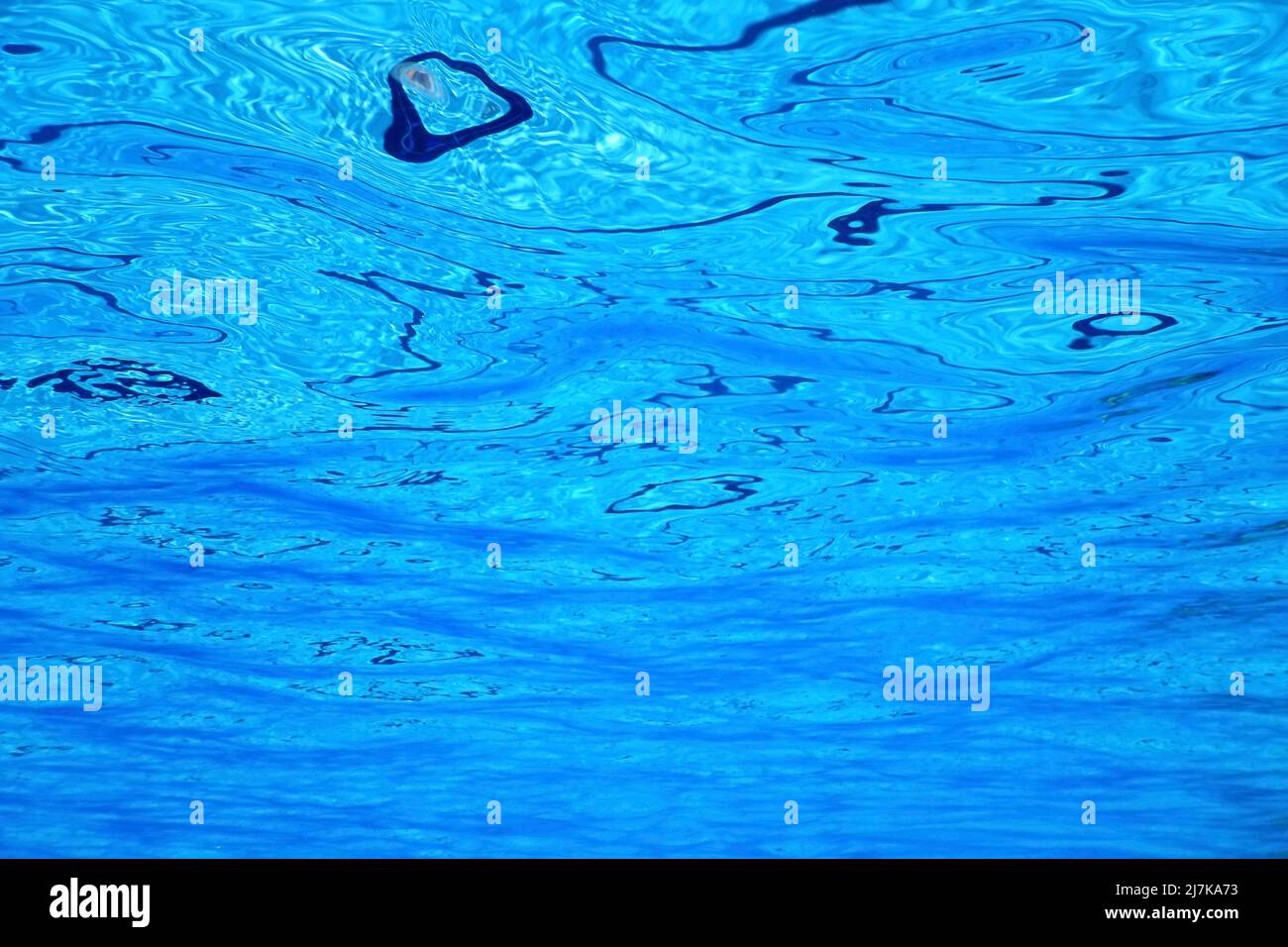 Water Surface Underwater, Swimming Pool Surface Water Background Stock ...