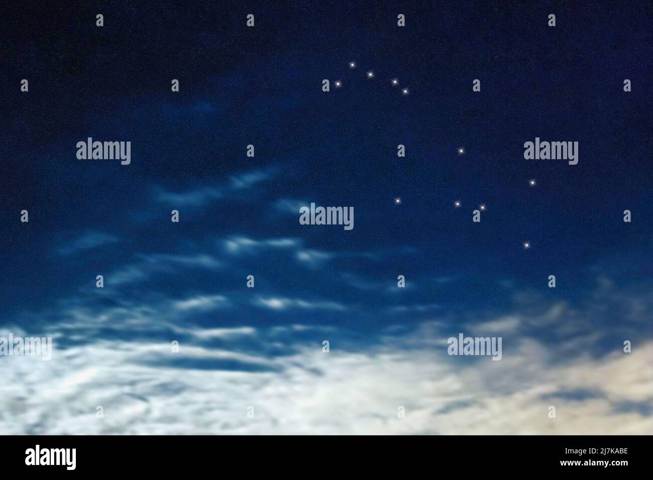 Puppis star constellation, Night sky, Cluster of stars, Deep space ...