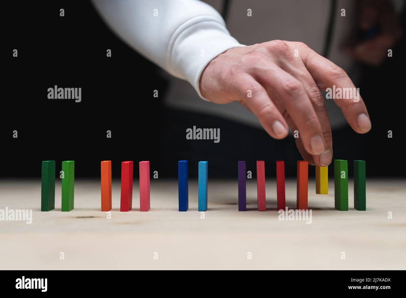 Domino stone hi-res stock photography and images - Alamy