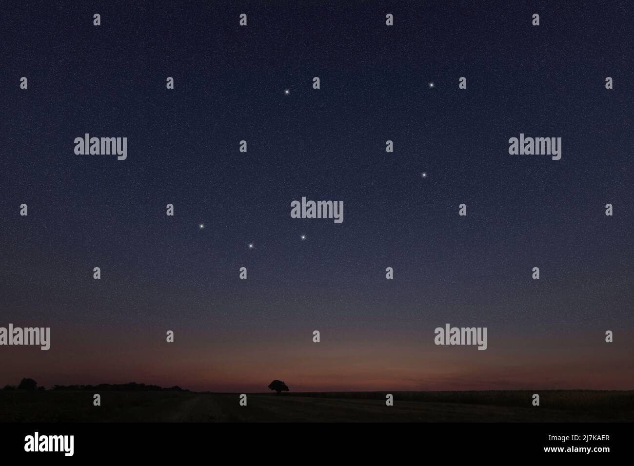 Tucana star constellation, Night sky, Cluster of stars, Deep space ...