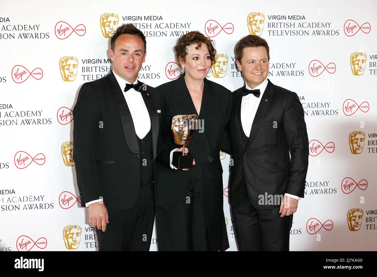 Olivia Colman, Anthony McPartlin and Declan Donnelly attend Bafta TV ...