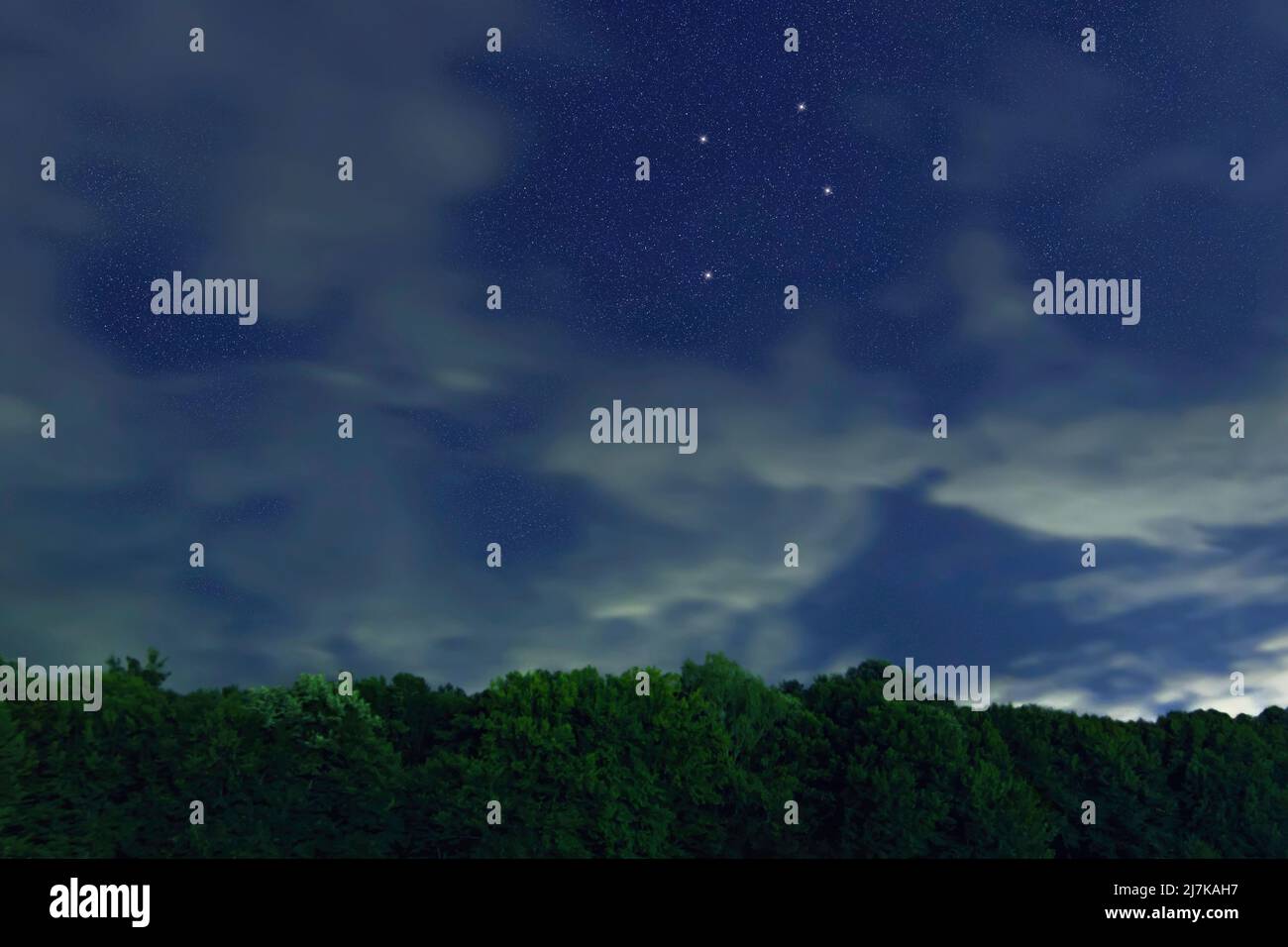 Crux star constellation, Night sky, Cluster of stars, Deep space ...