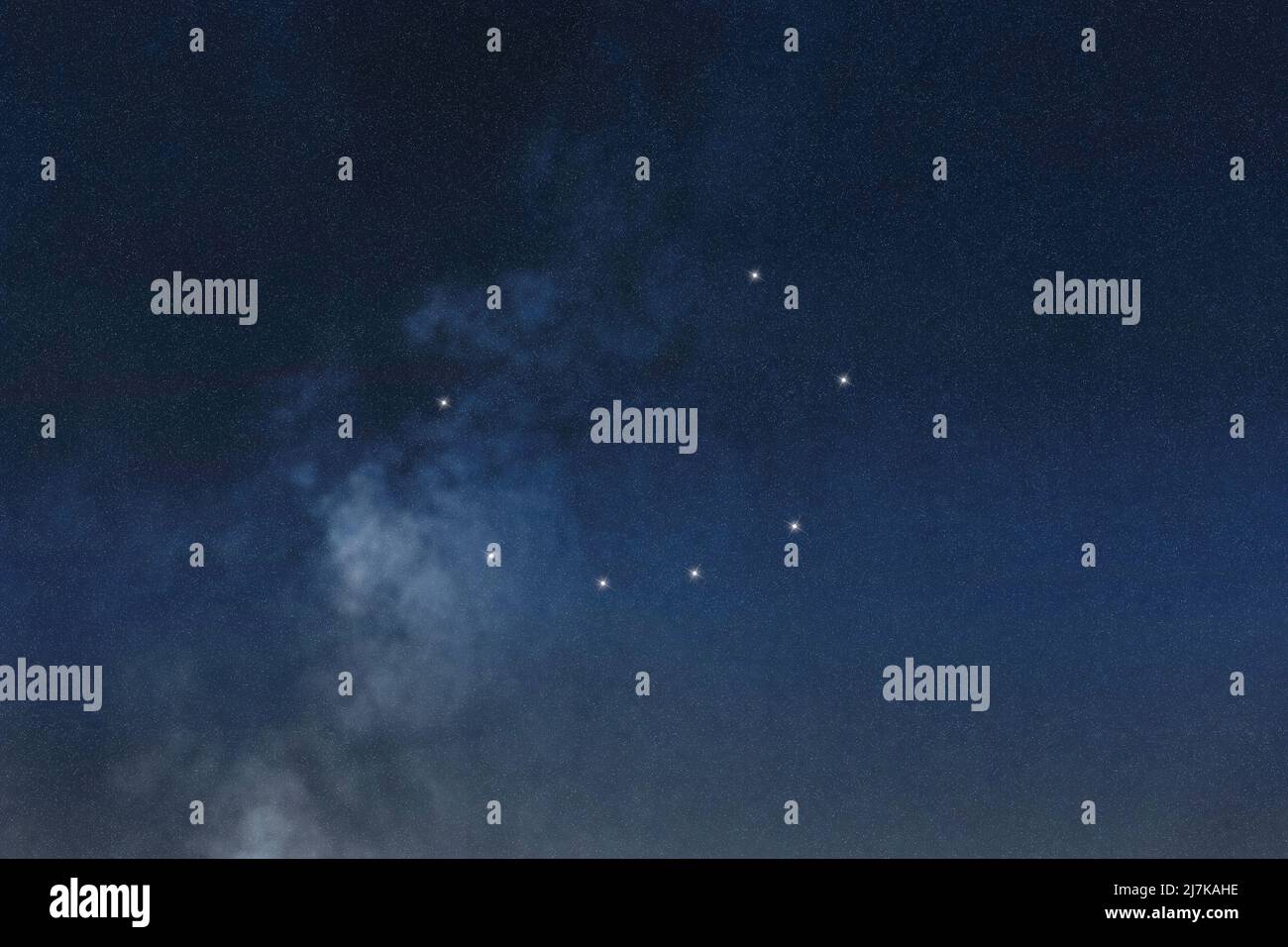 Corona Borealis star constellation, Night sky, Cluster of stars, Deep ...