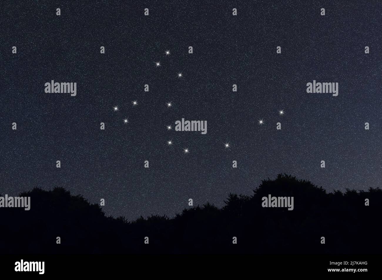 Draco star constellation, Night sky, Cluster of stars, Deep space ...