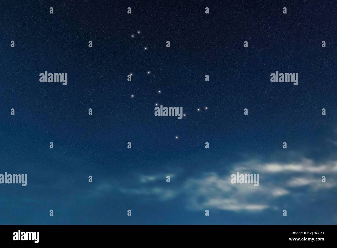 Bootes star constellation, Night sky, Cluster of stars, Deep space ...