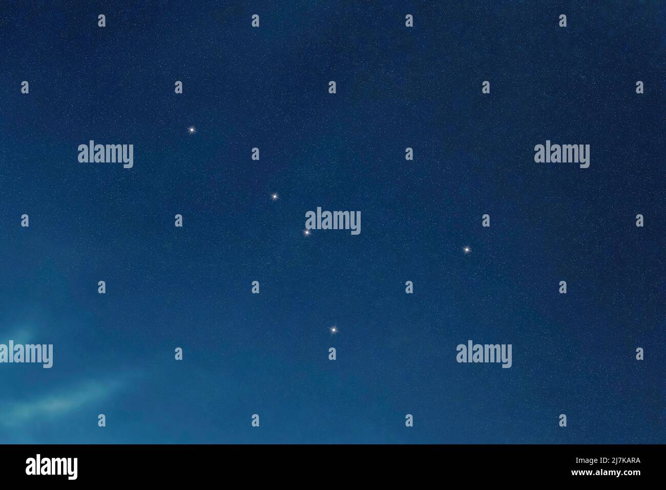 Cancer star constellation, Night sky, Cluster of stars, Deep space ...