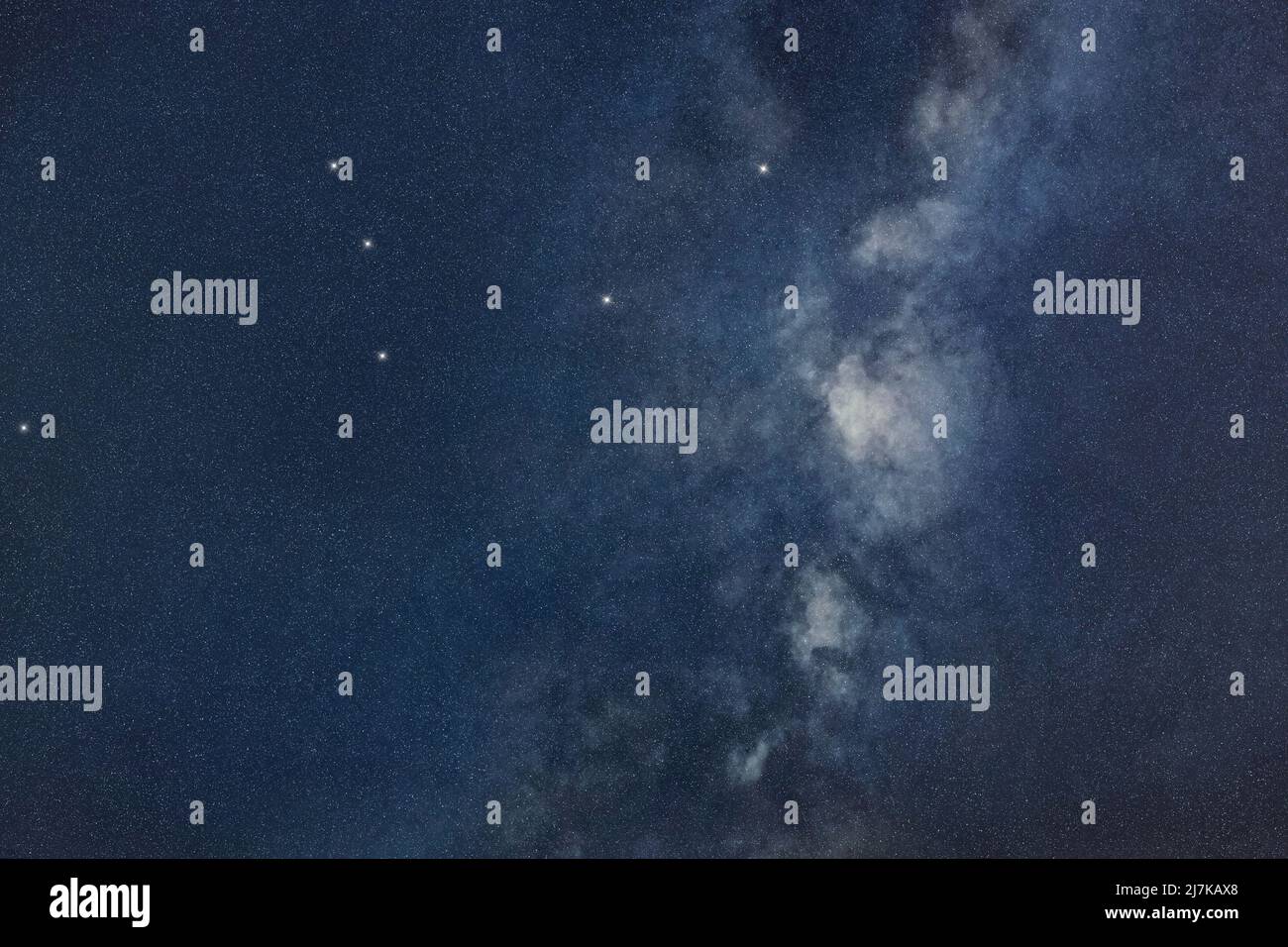 Andromeda star constellation, Night sky, Cluster of stars, Deep space ...