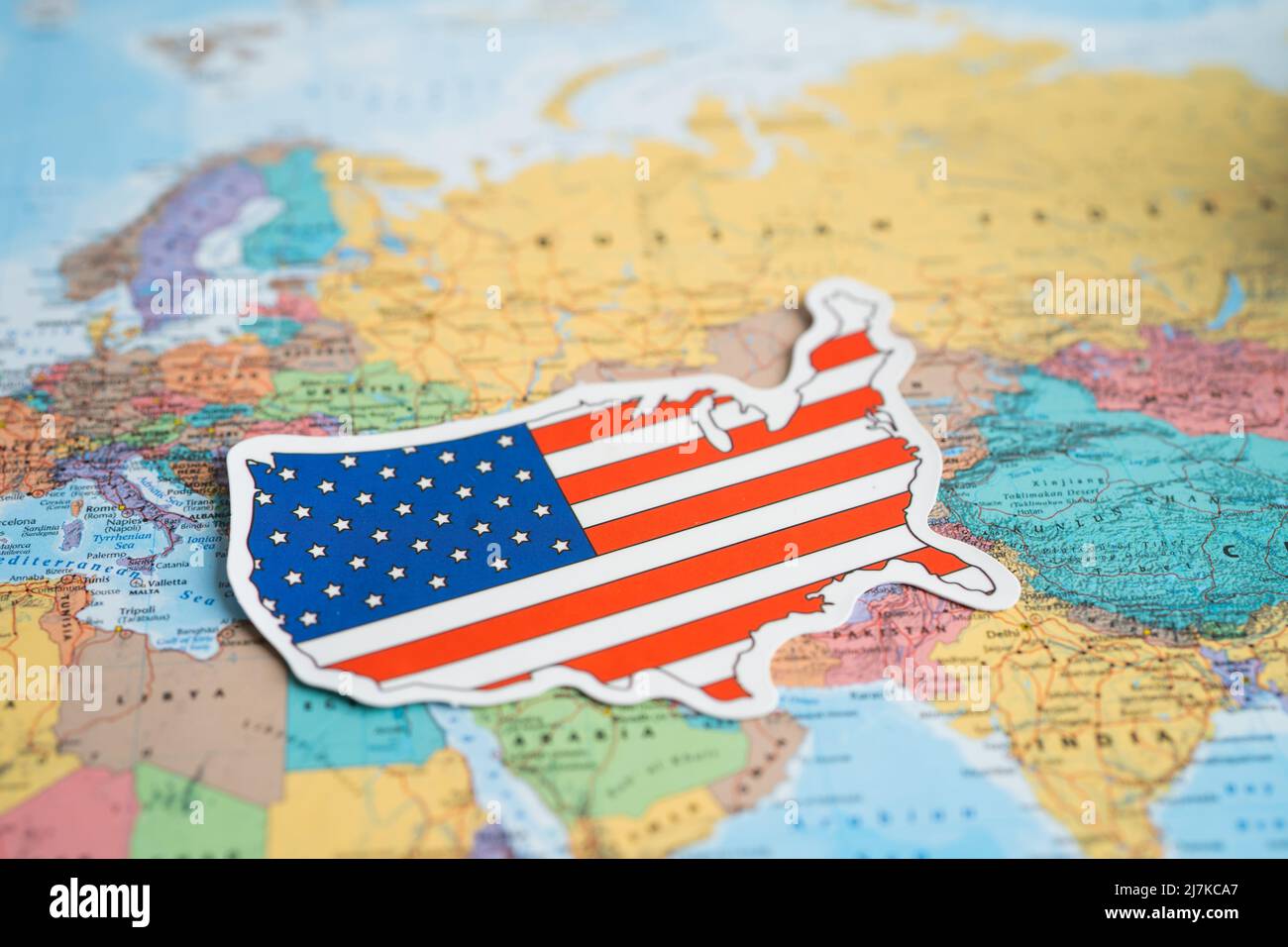 World Flag Map 2022