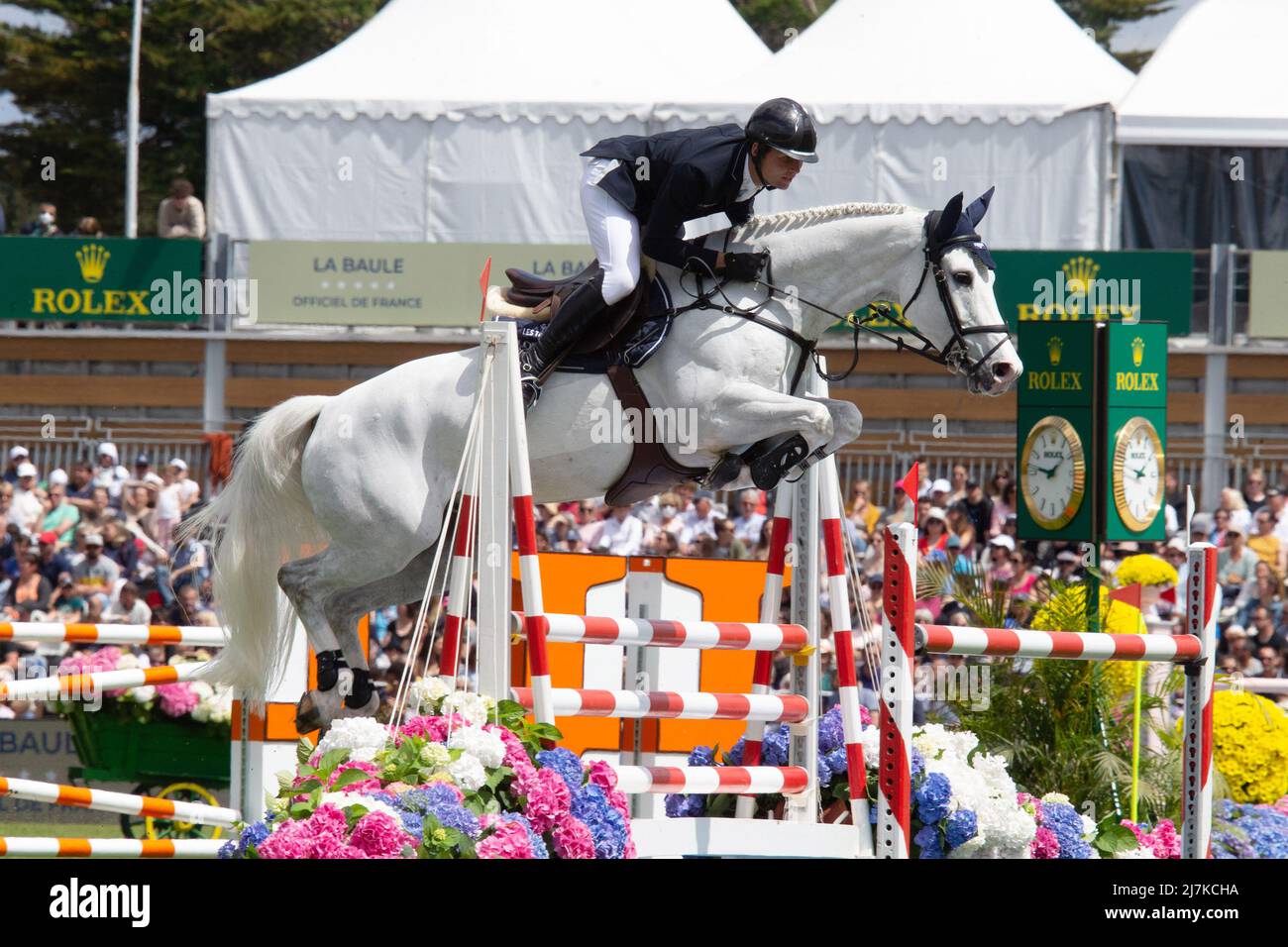 Bryan BALSIGER (SUI) riding URBANUS Z in the Derby Region des Pays de ...