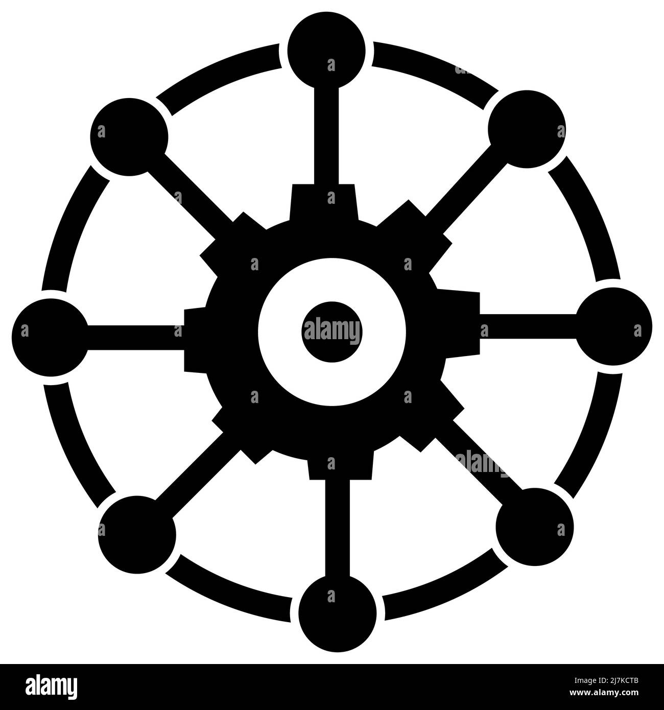 Multi channel icon on white background. architecture sign ...