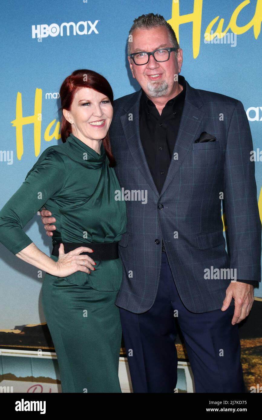 LOS ANGELES - MAY 9: Kate Flannery, Chris Haston at the "Hacks" Season ...