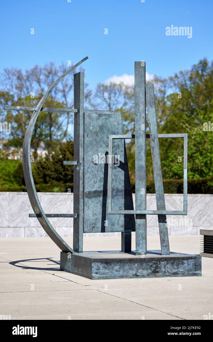 Sculpture by Robert Jacobsen outside Realdania (installed 2008 ...