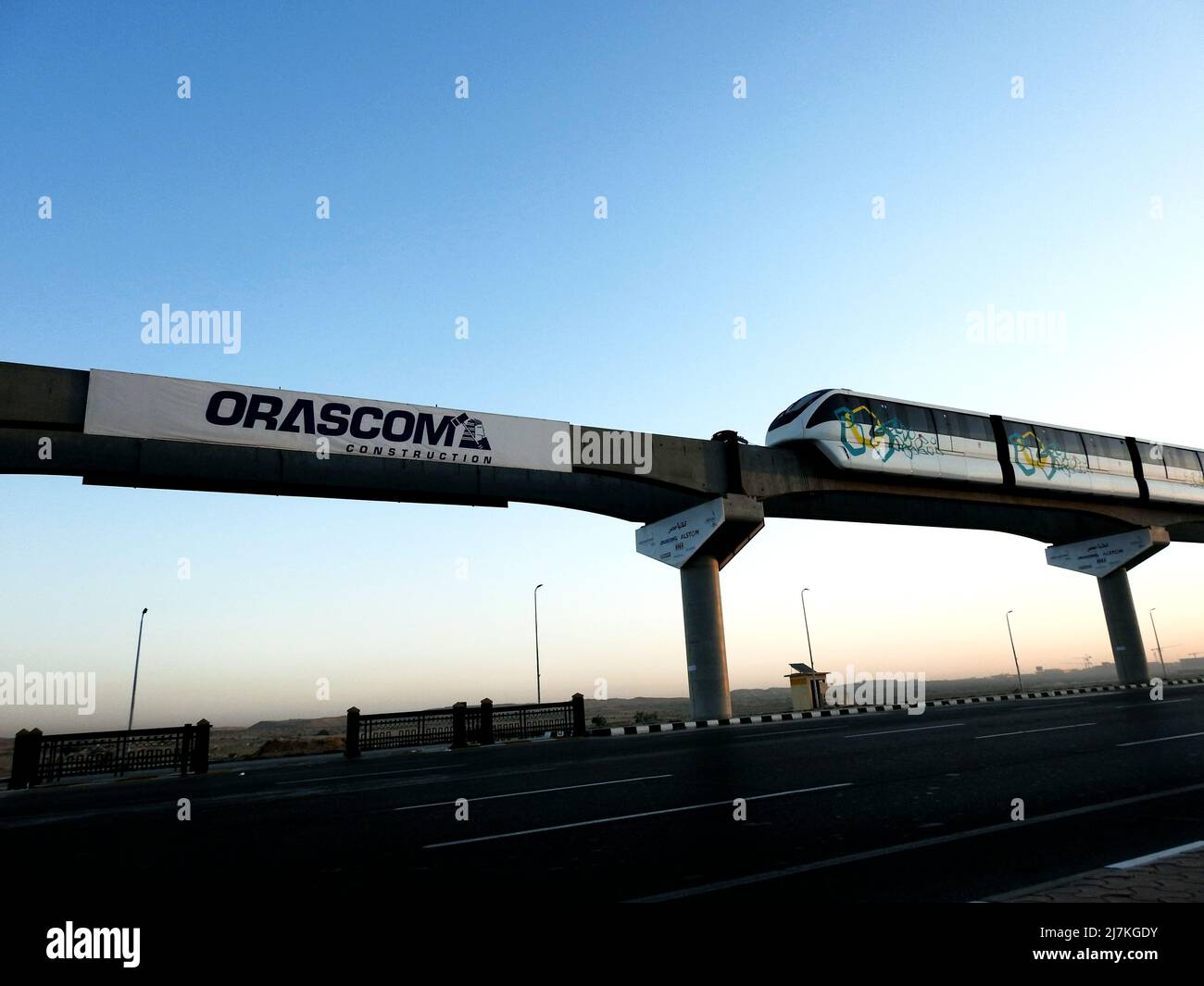 Cairo monorail hi-res stock photography and images - Alamy