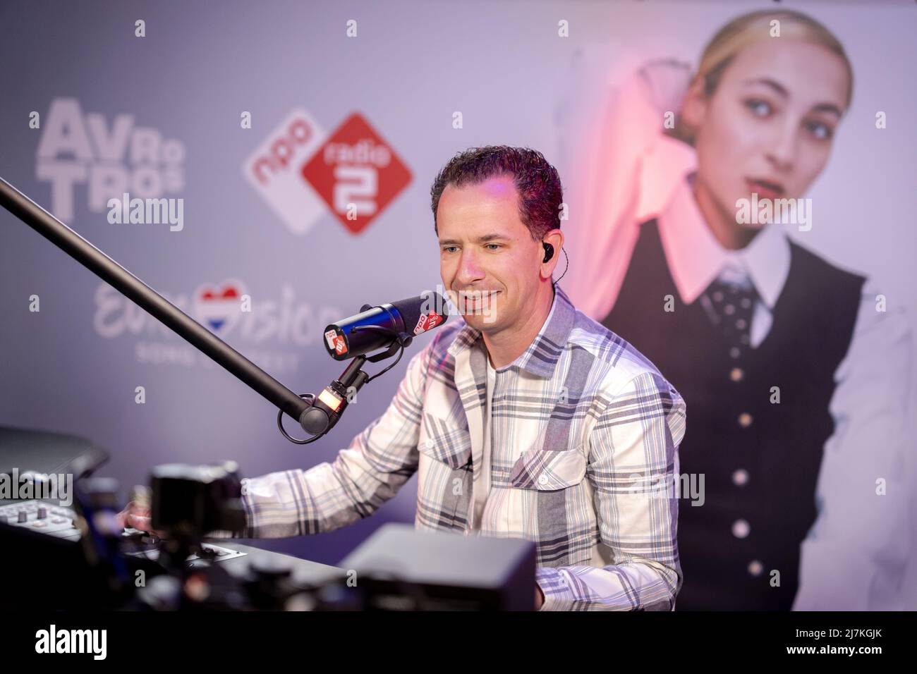 Turin, Italy, 10/05/2022, 2022-05-10 11:37:45 TURIN - Radio 2 dj Bart ...