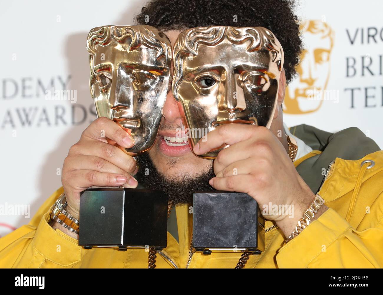 Big Zuu attends Bafta TV Awards held at Royal Festival Hall in London ...