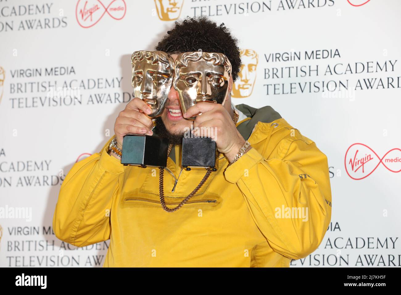 Big Zuu attends Bafta TV Awards held at Royal Festival Hall in London ...