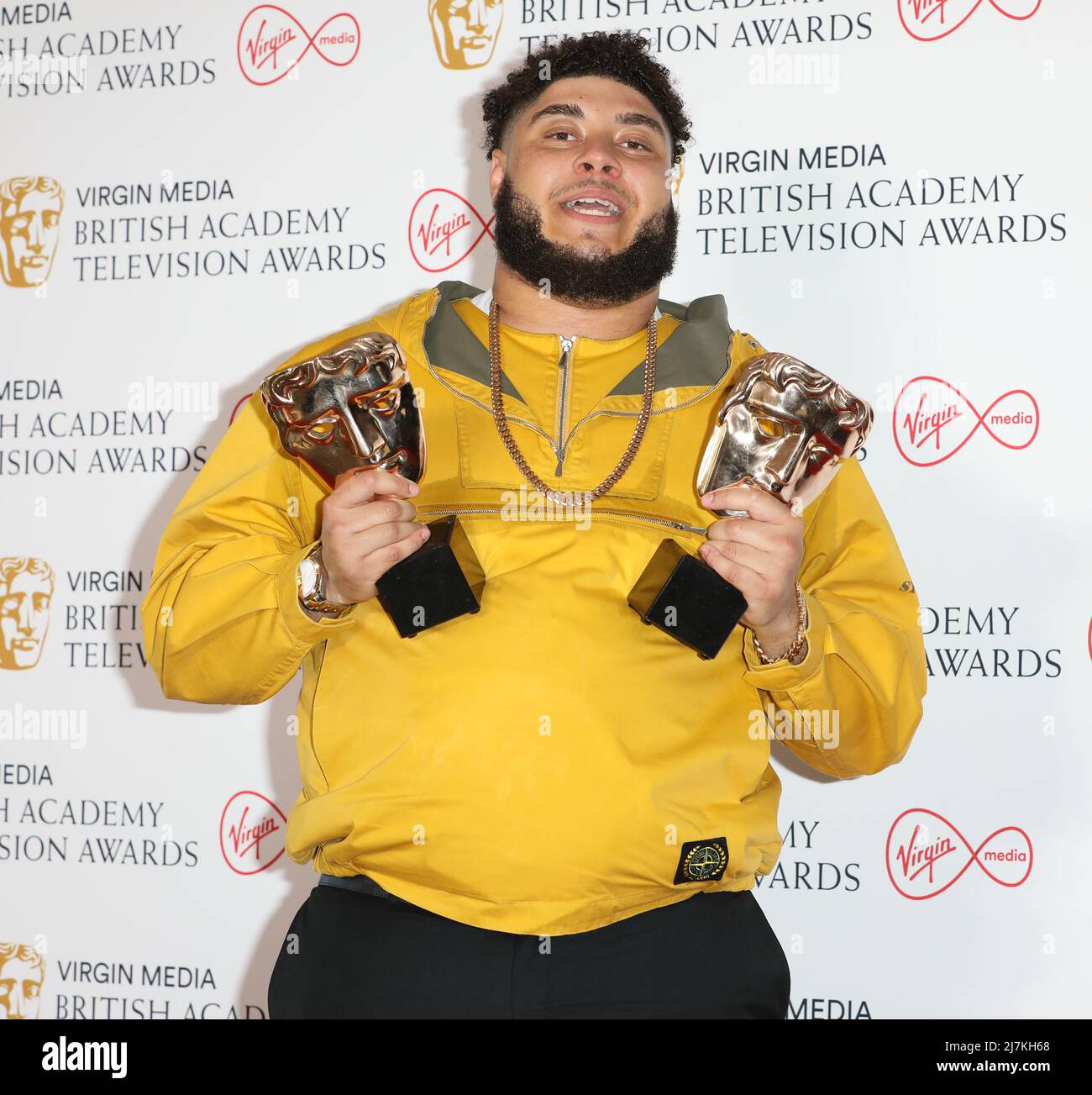 Big Zuu attends Bafta TV Awards held at Royal Festival Hall in London ...
