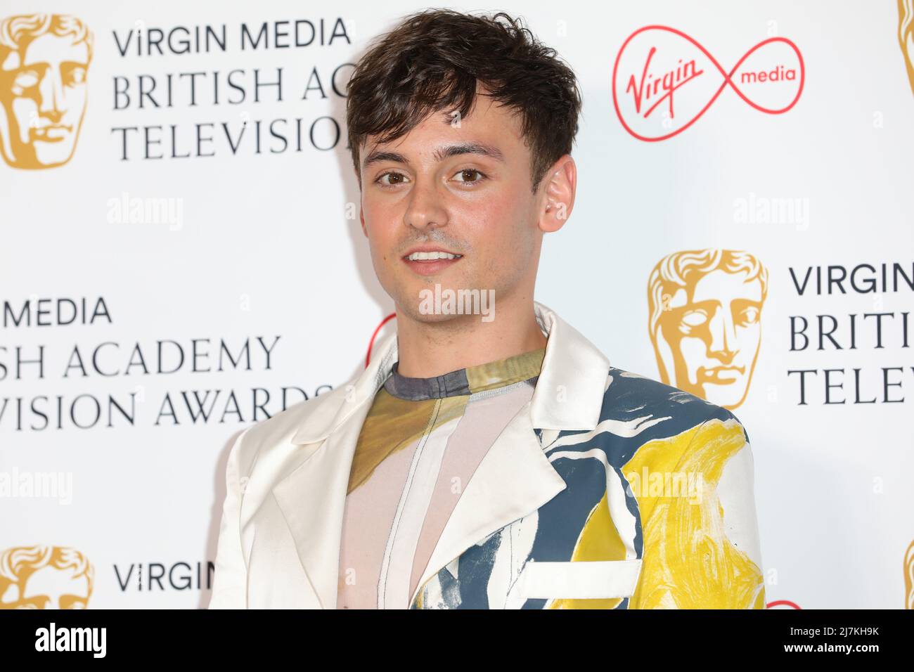 Tom Daley attends Bafta TV Awards held at Royal Festival Hall in London ...