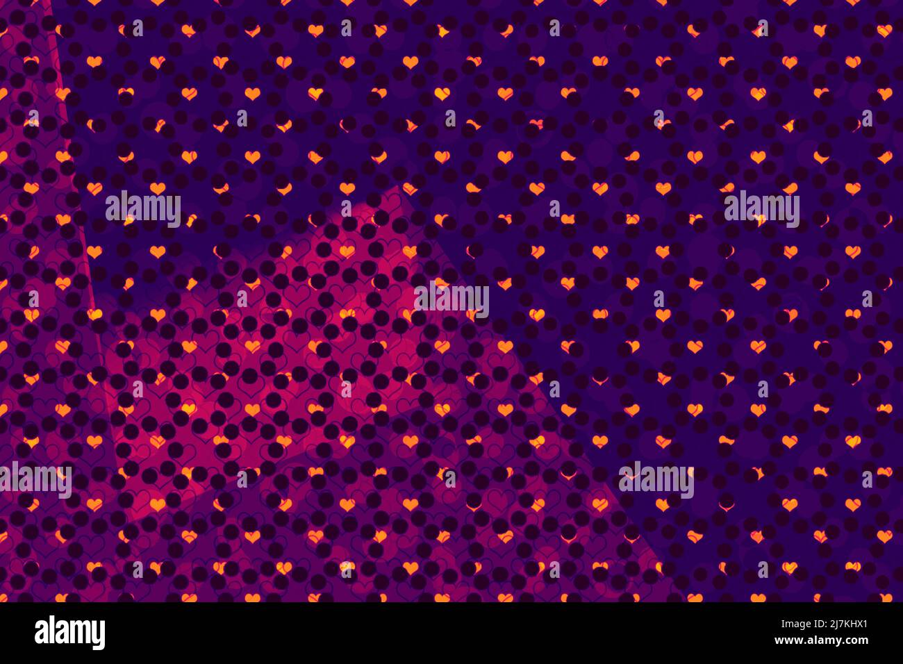 Creative abstract heart pattern background texture Stock Photo - Alamy