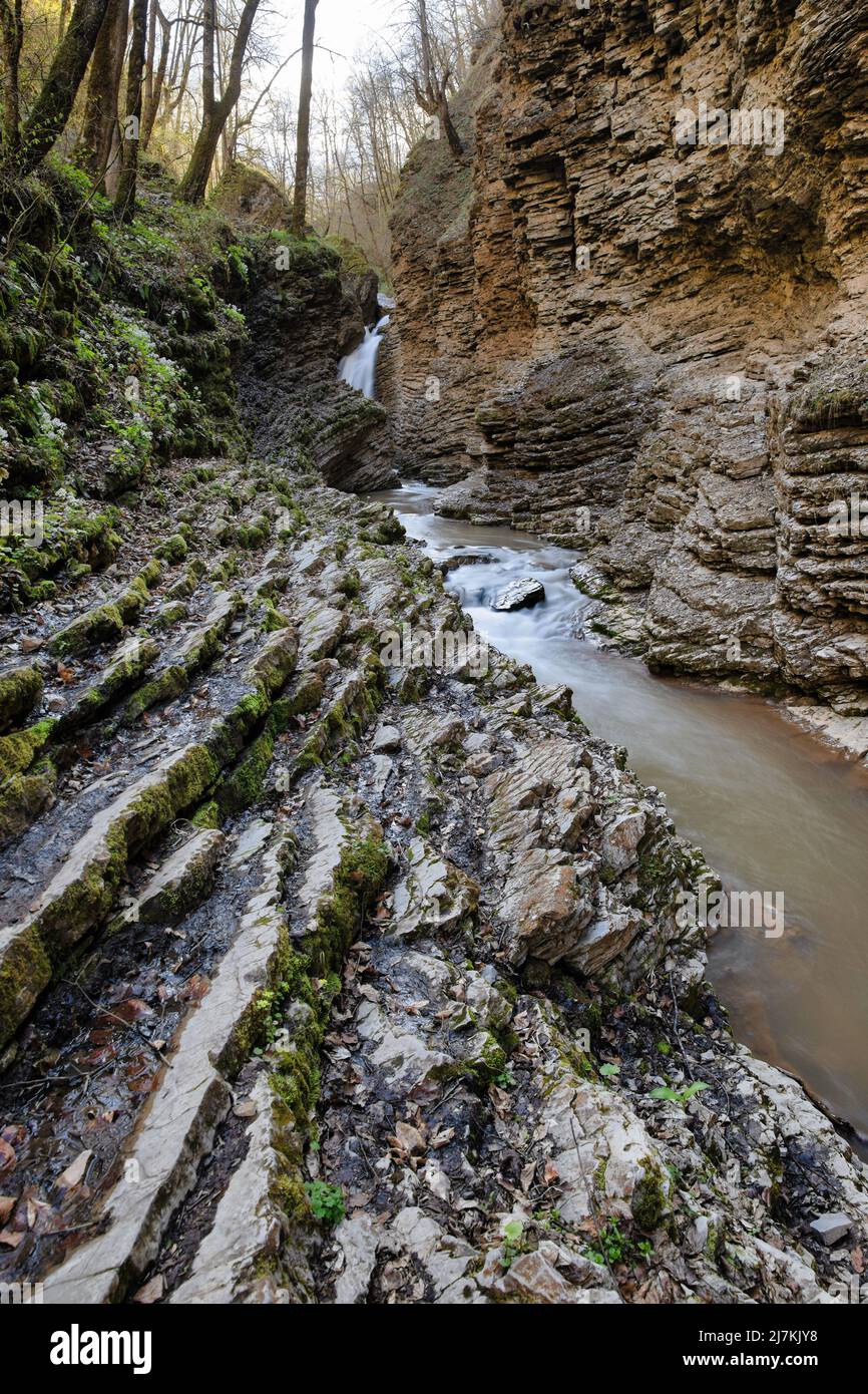 The road to the waterfall hi-res stock photography and images - Alamy