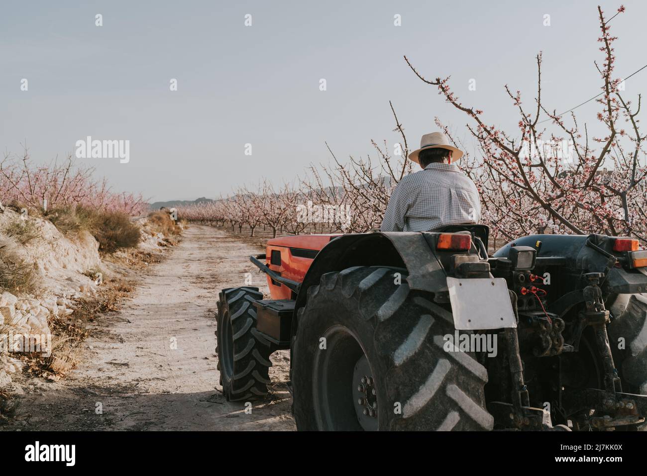 Farmer driving tractor near hi-res stock photography and images - Alamy