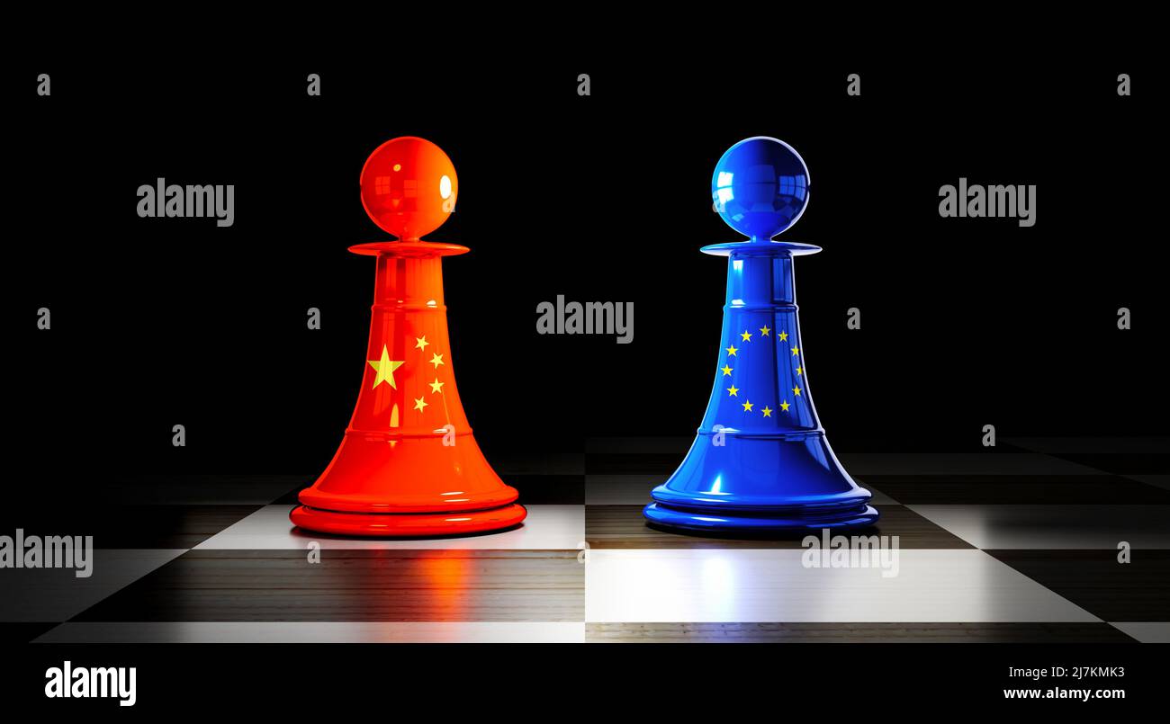 China vs european union hi-res stock photography and images - Alamy