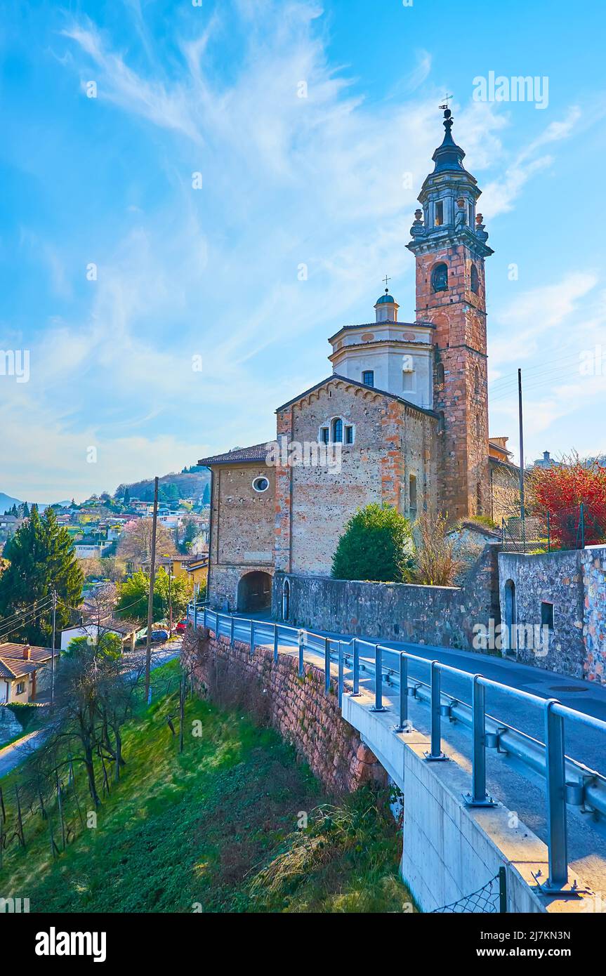 Historic stone building of St George and St Andrew Parish Church ...