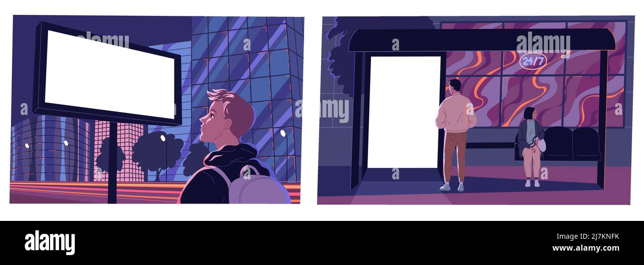 Billboard advertising Cut Out Stock Images & Pictures - Alamy