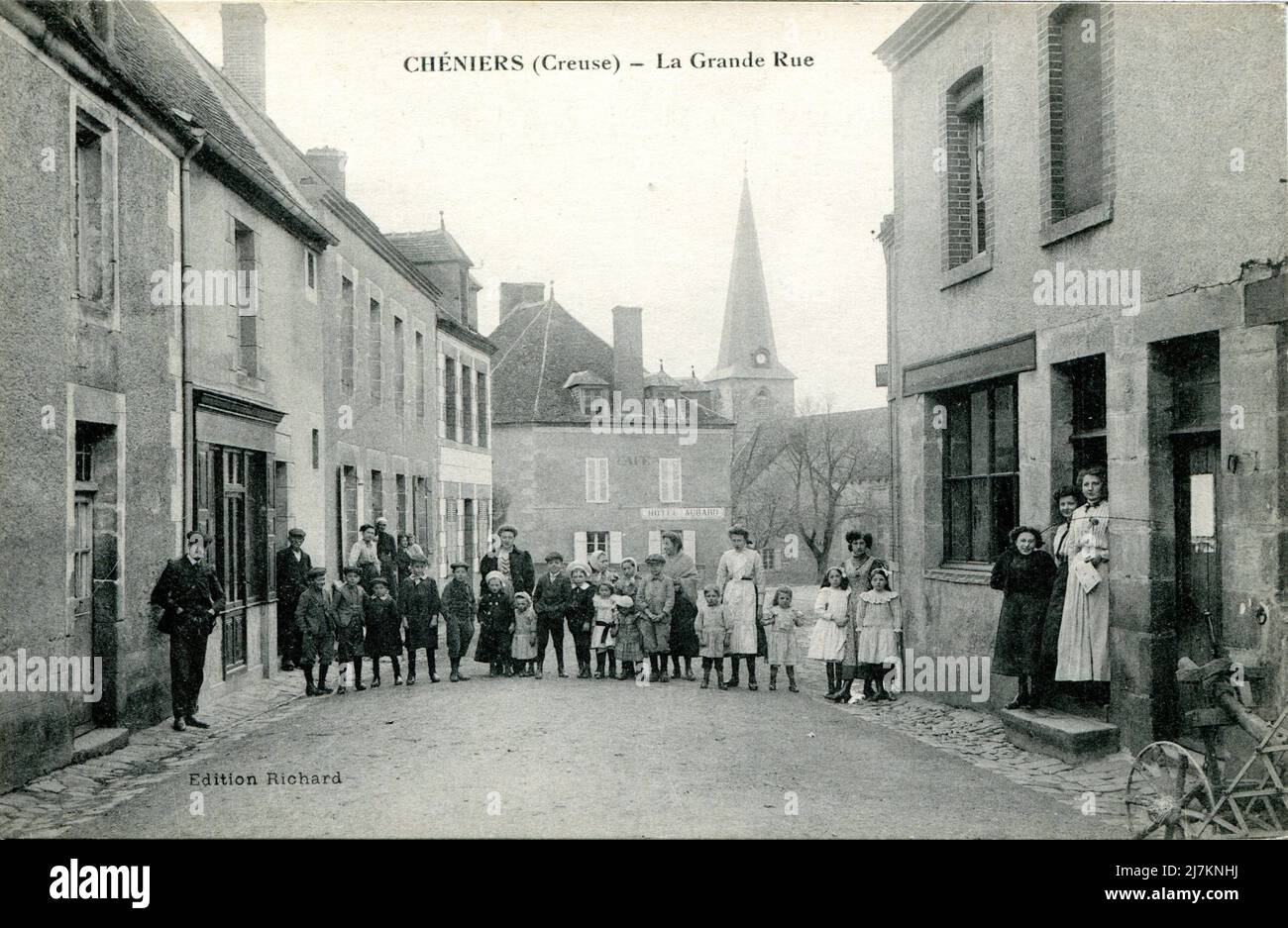 Cheniers Department: 23 - Creuse (central France) Region: Nouvelle ...