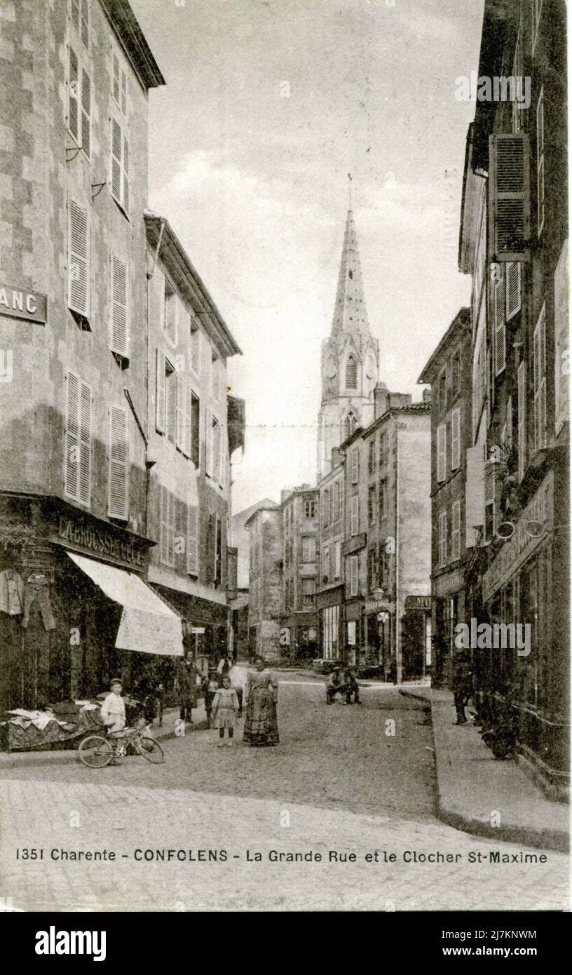 Confolens Department: 16 - Charente Region: Nouvelle-Aquitaine ...