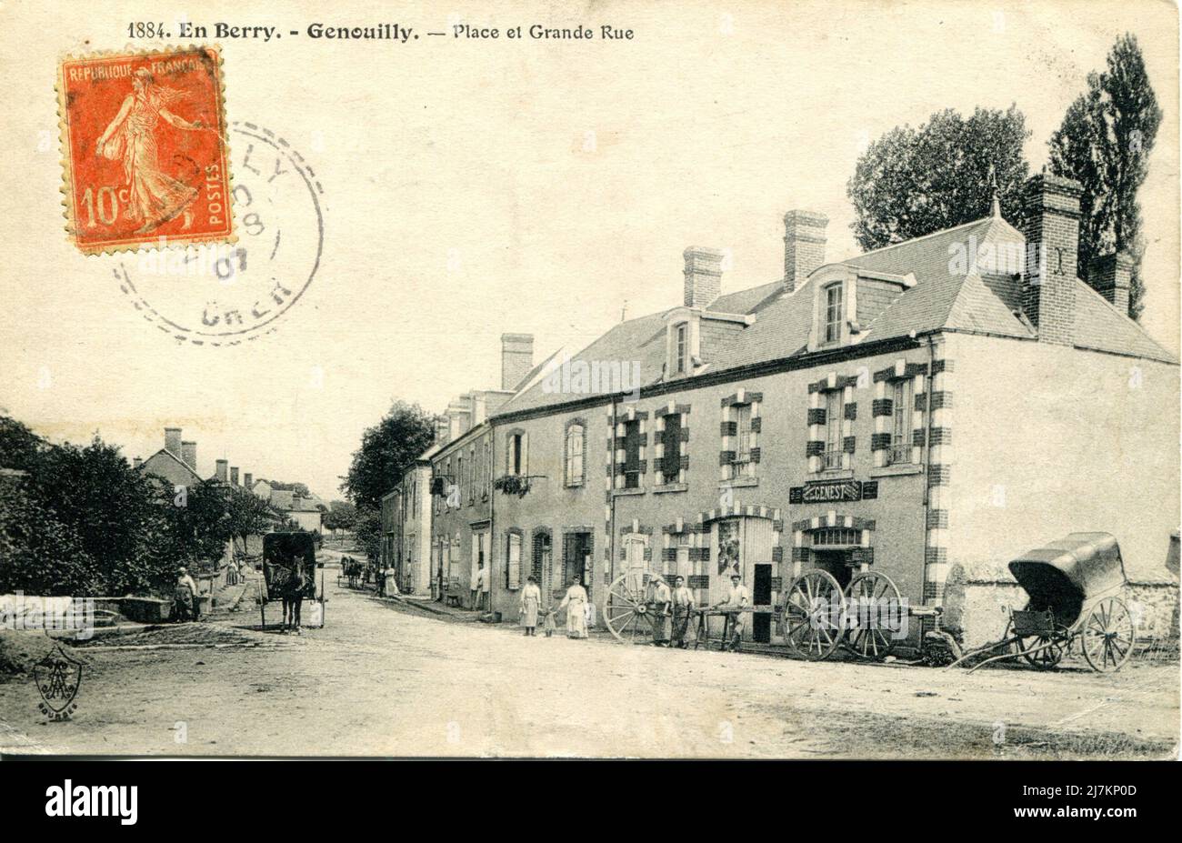 Genouilly Department: 18 - Cher Region: Centre-Val de Loire (formerly ...