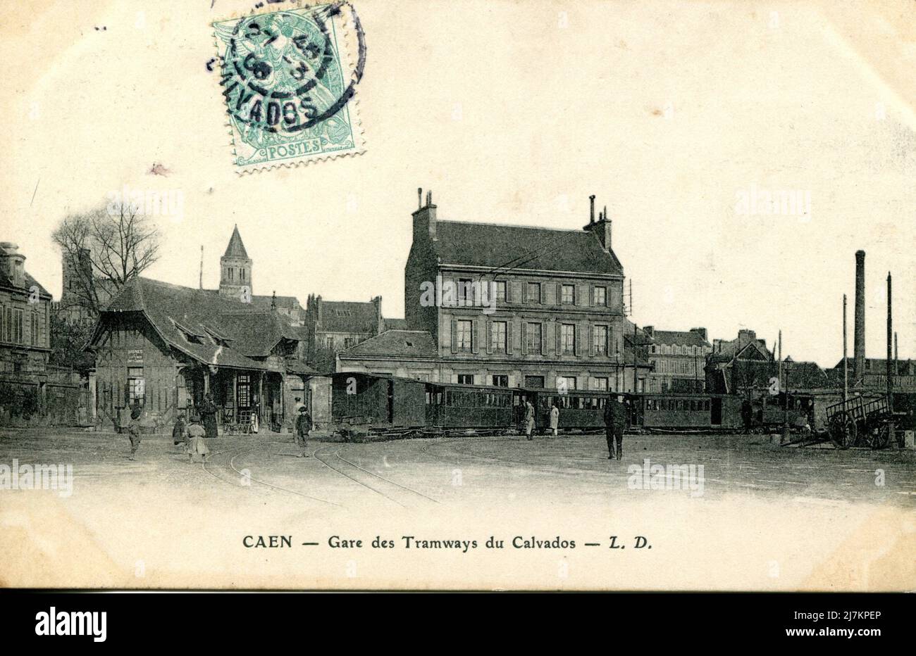 Caen, Calvados tramway station Department: 14 - Calvados Region ...