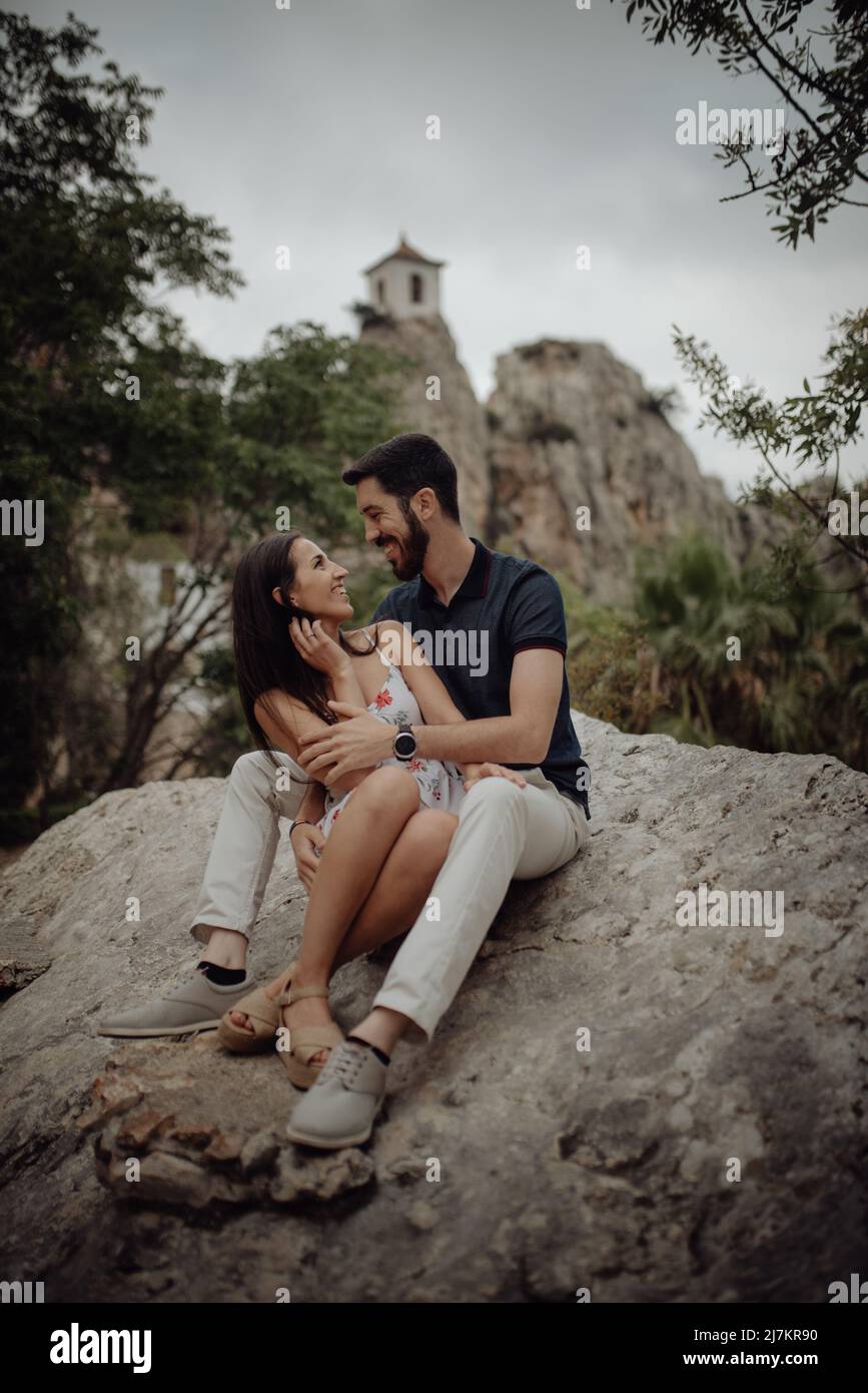 Distant cuddle hi-res stock photography and images - Alamy