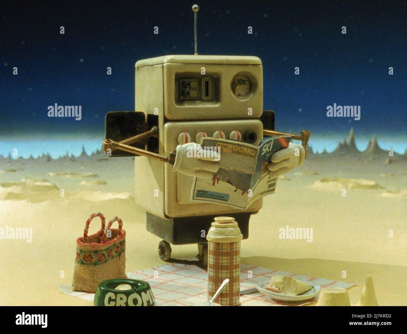 A Grand Day Out Year : 1989 UK Director : Nick Park Animation Stock ...