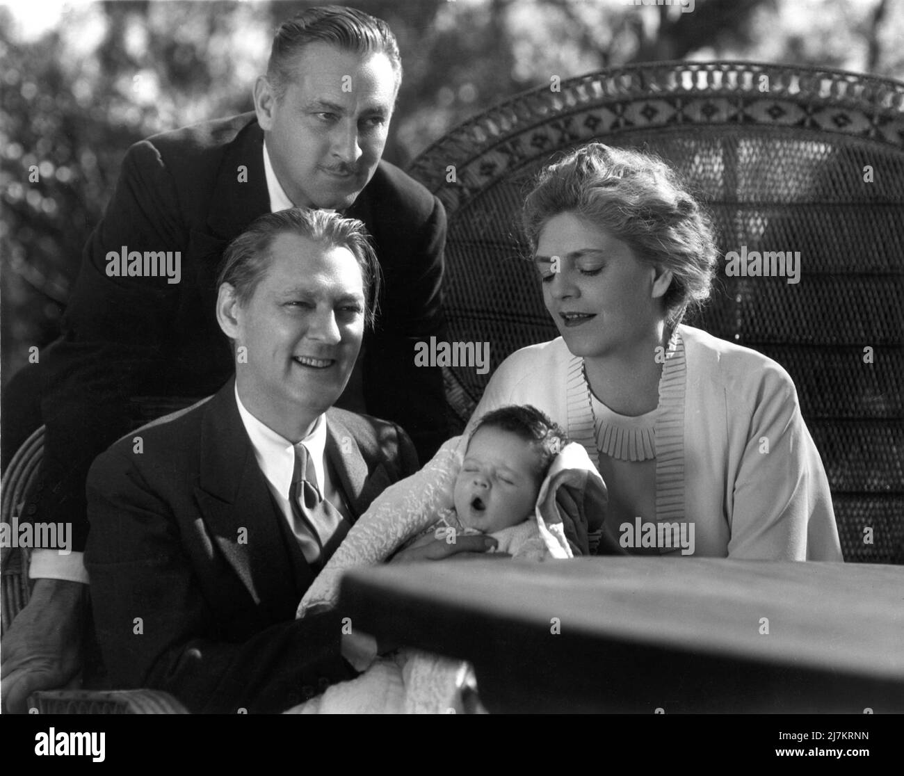 The BARRYMORE CLAN in Hollywood in July 1932 candid portrait by WILLIAM ...