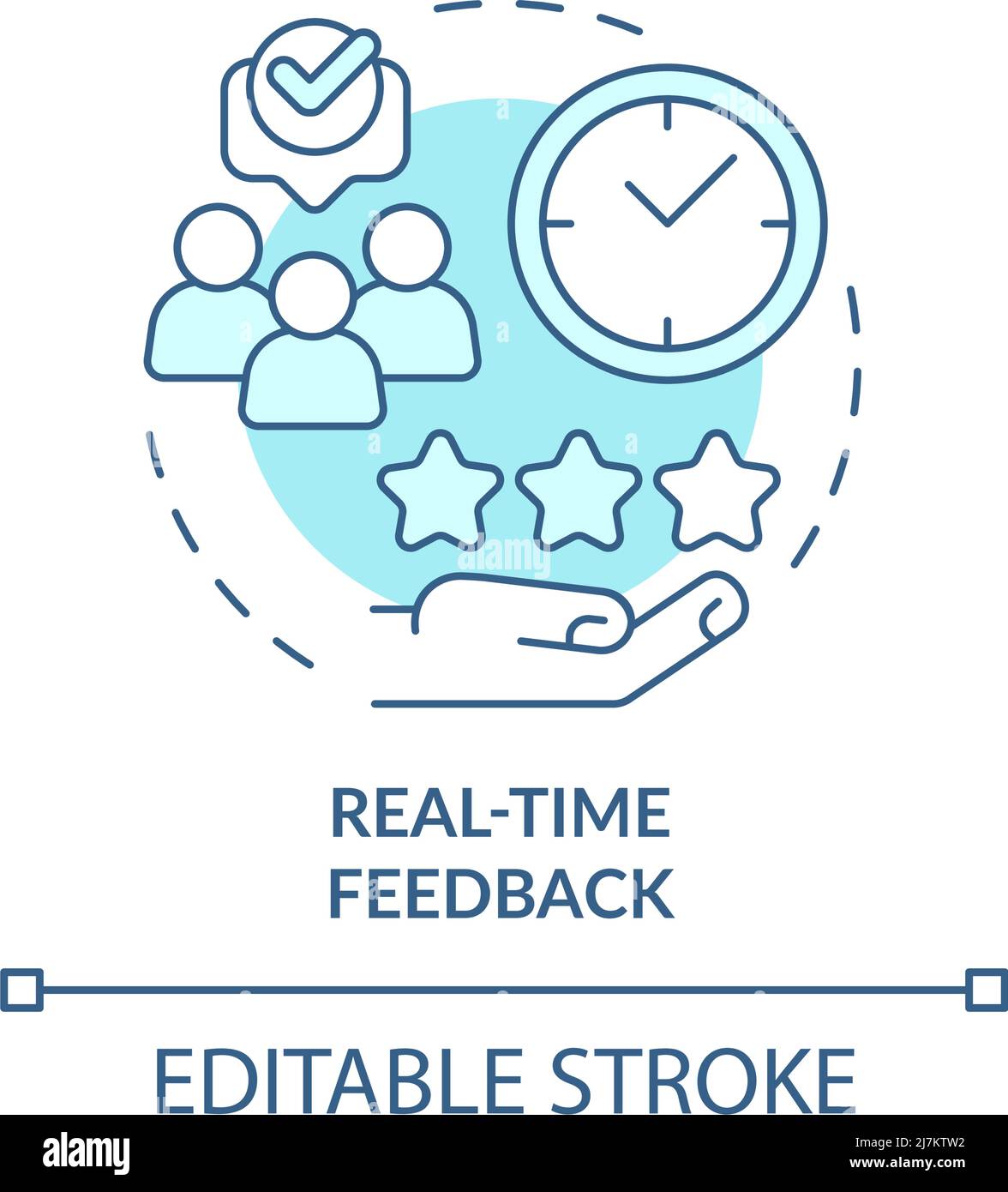 Real time icon in hi-res stock photography and images - Alamy