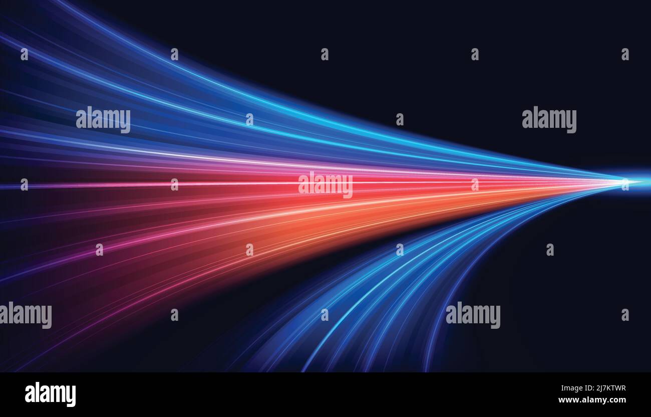 Light and space movement Stock Vector Images - Alamy