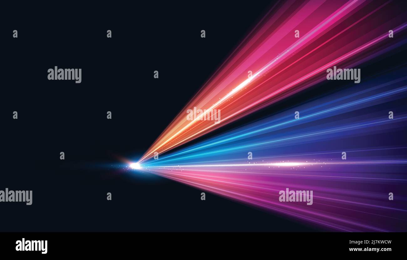 Broadband speed light Stock Vector Images - Alamy
