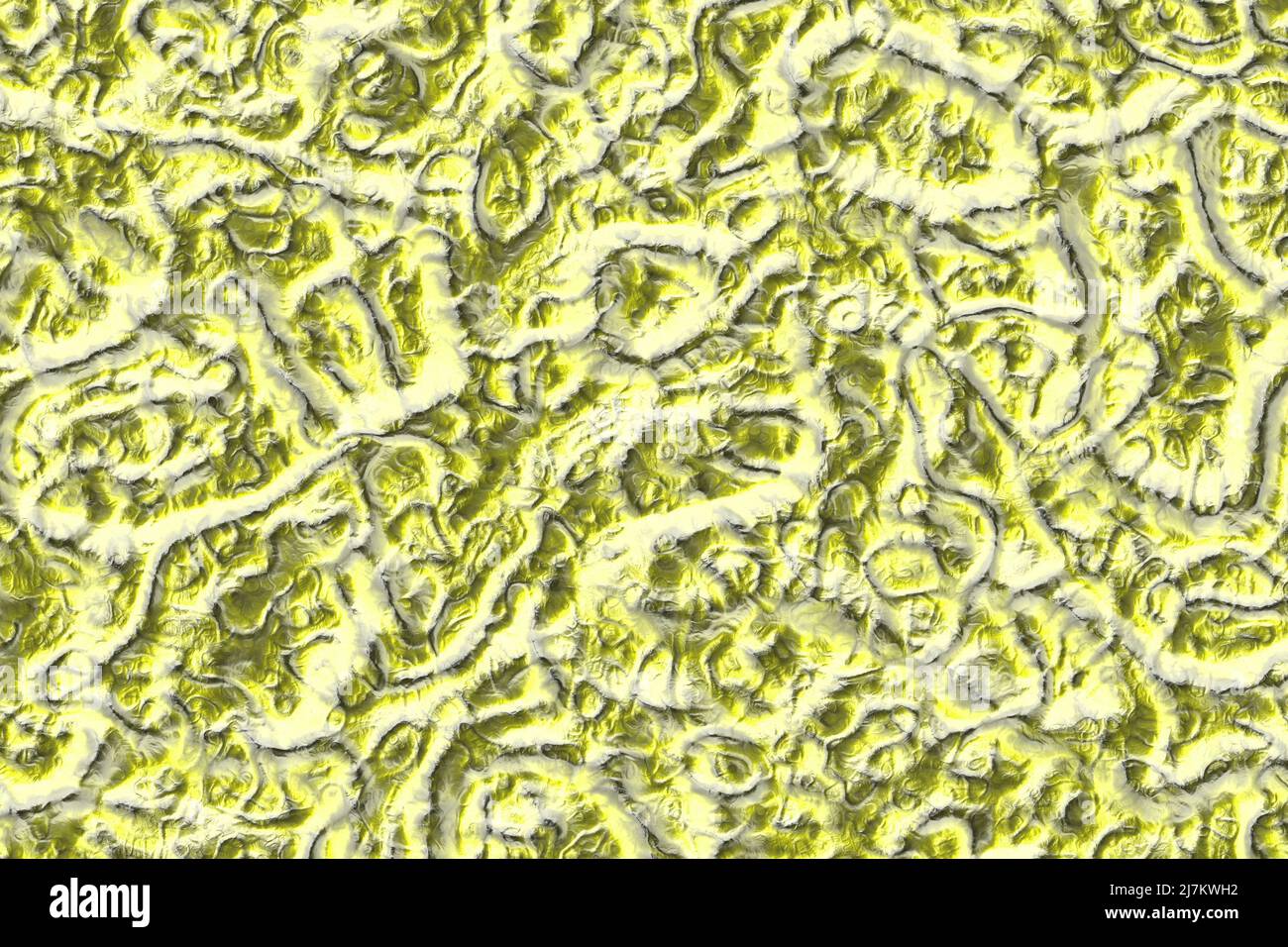creative cute yellow slime surface digital art background or texture ...