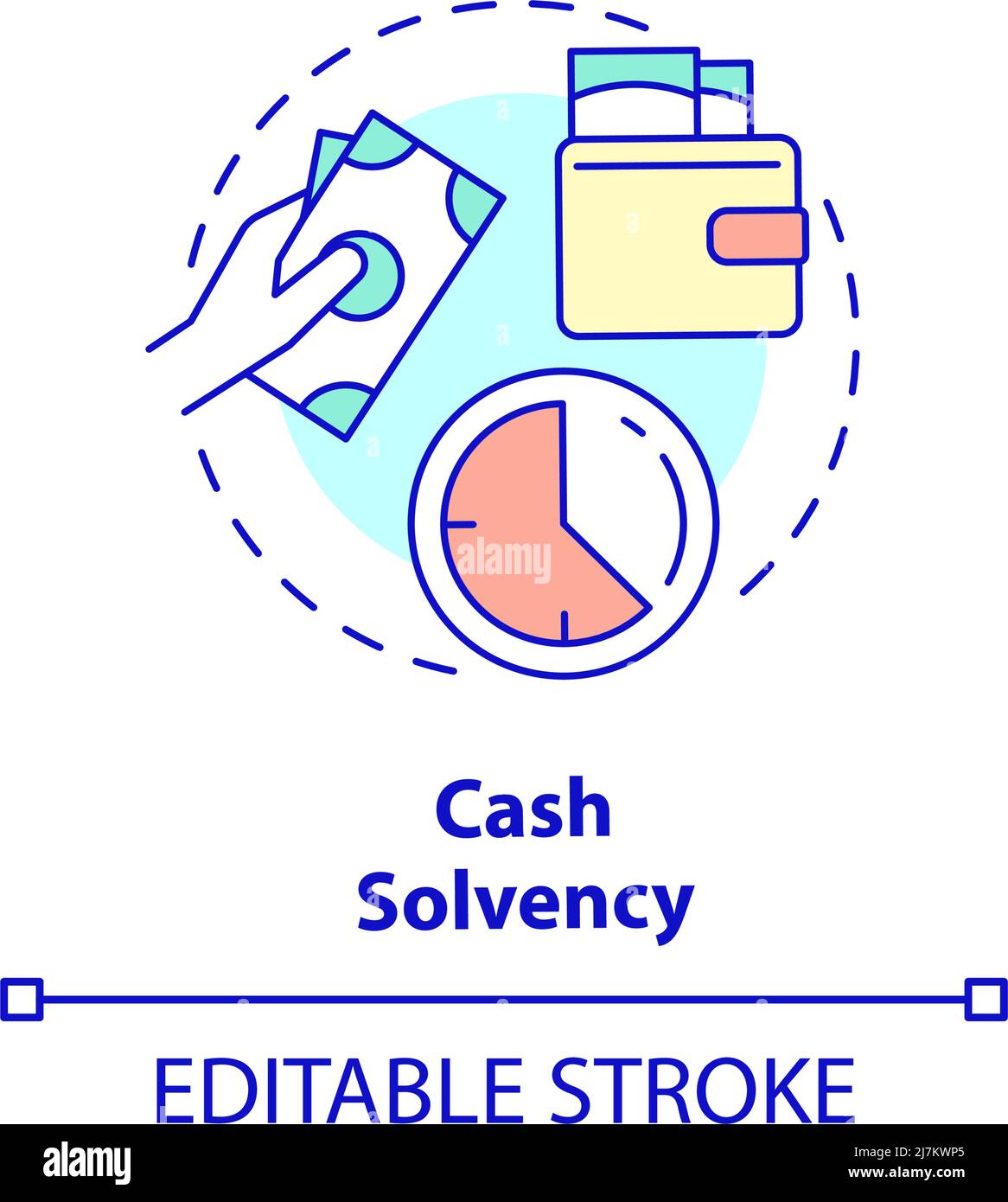 Cash solvency concept icon Stock Vector Image & Art - Alamy Cash solvency concept icon Stock Vector Image & Art - Alamy