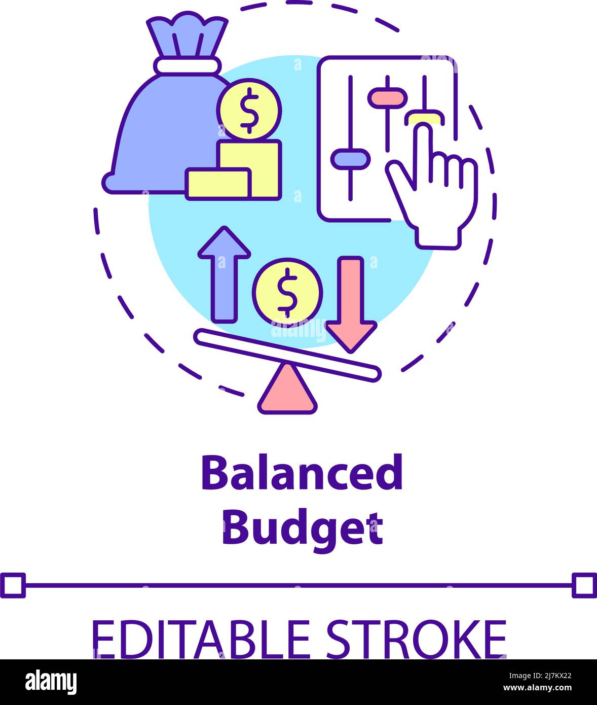 Balanced Budget Clipart