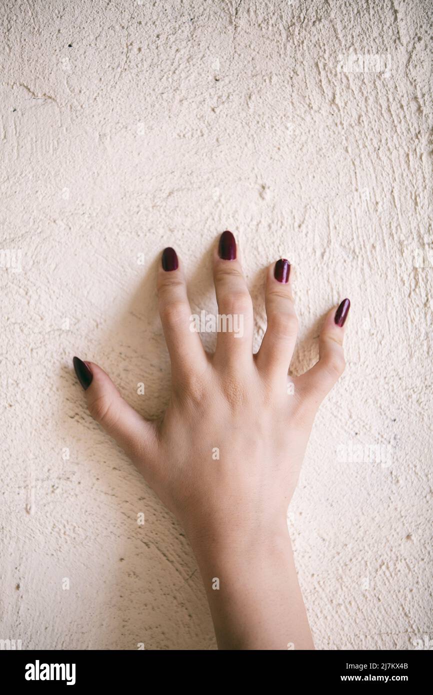 One hand push up against the wall hi-res stock photography and images ...