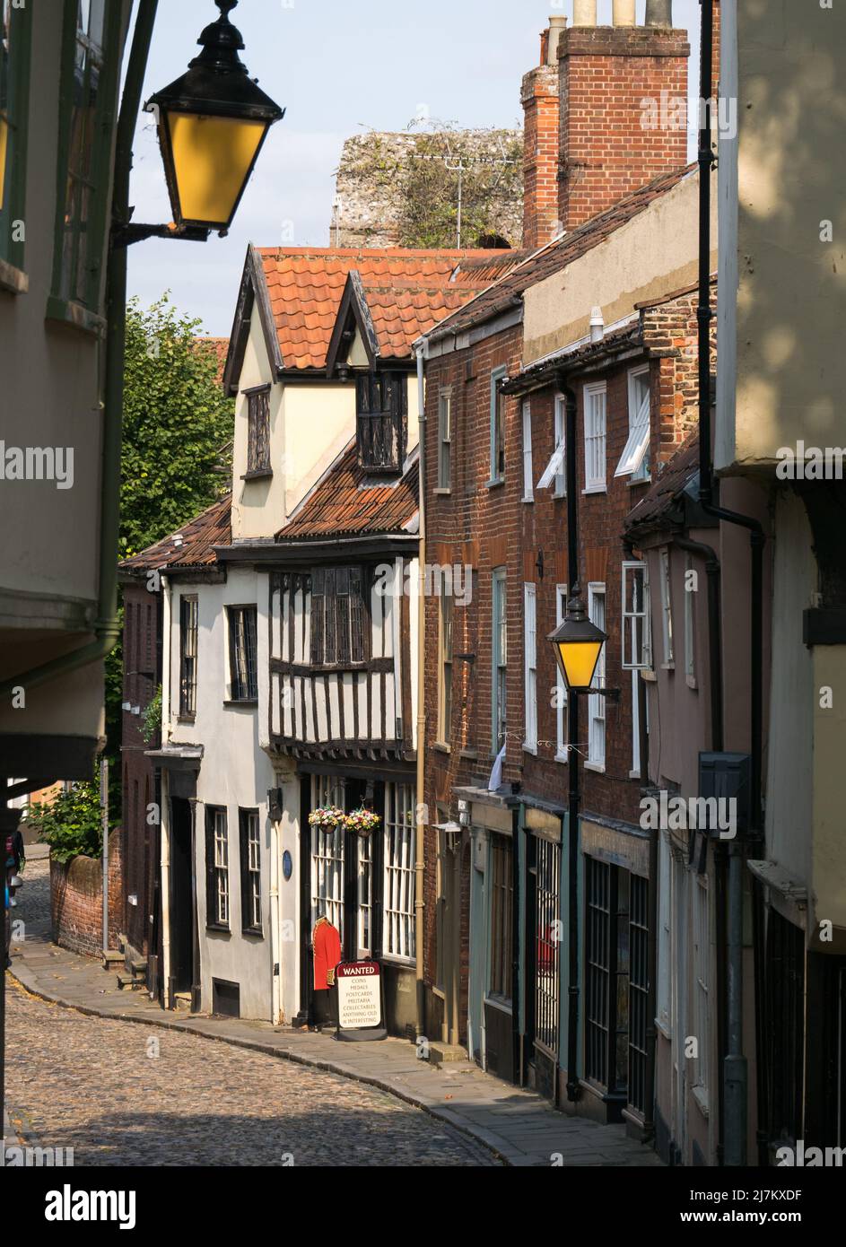 The Attractive Historic Building in Elm Hill in The City of Norwich ...