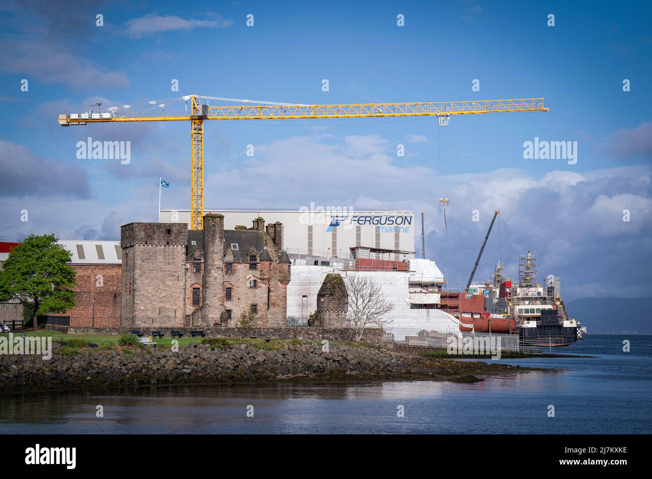 Scottish ferries shipyard hi-res stock photography and images - Alamy