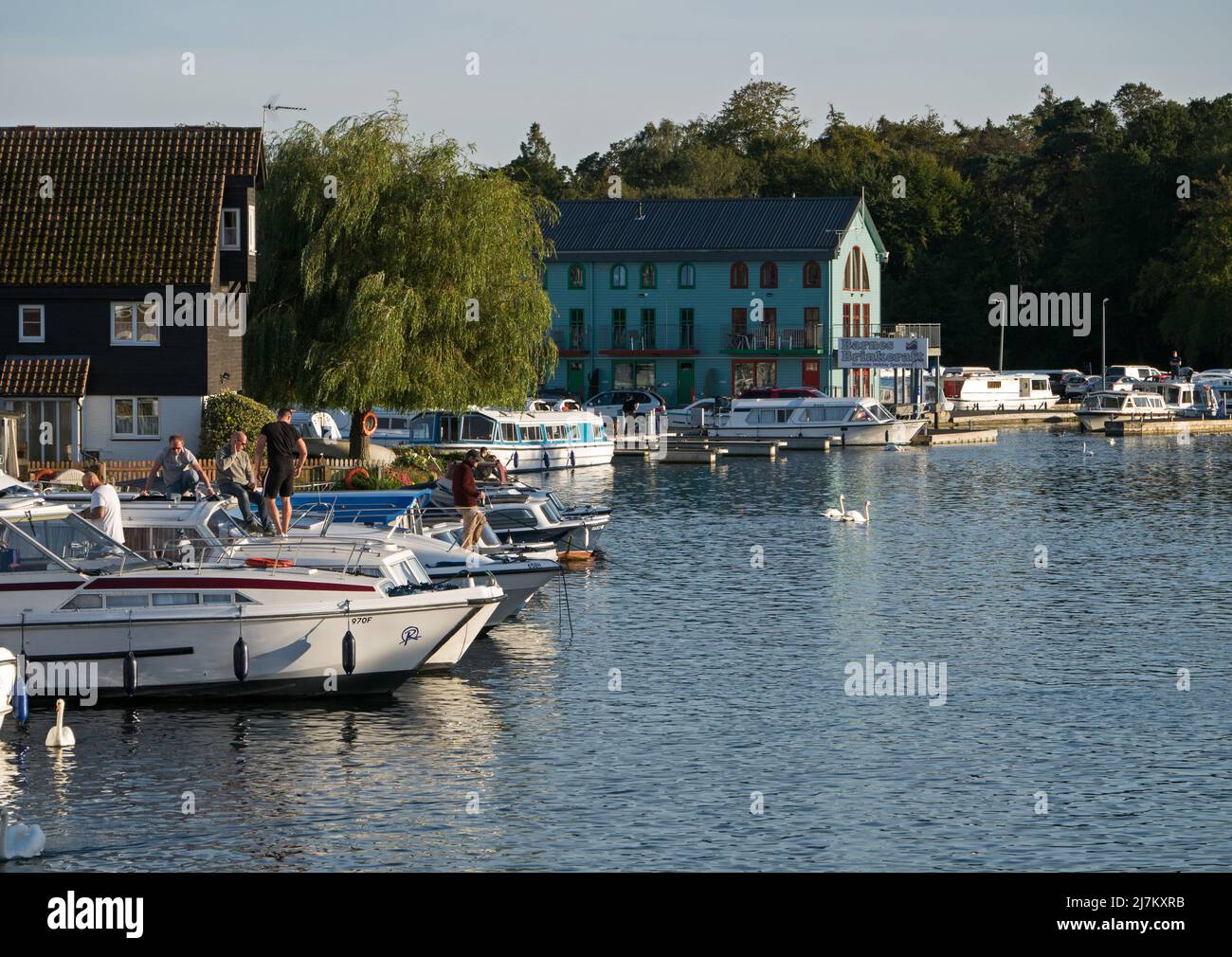 Wroxham norfolk broads boat hi-res stock photography and images - Alamy